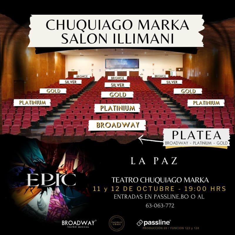 EL MUSICAL DE LA ODISEA EPIC - DOMINGO - La Paz