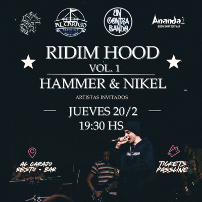 Passline - RIDIM HOOD VOL.1 - HAMMER Y NIKEL