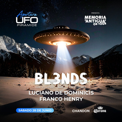 Sab 28 Jun Opening · MEMORIA ANTIGUA · Blends Music, Luciano De ...