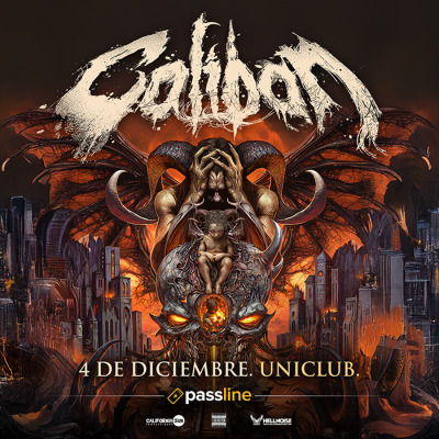 Passline - CALIBAN en Argentina - 4 de Diciembre en Uniclub