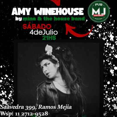 Passline - MINA & THE HOUSE BAND - TRIBUTO A AMY WINEHOUSE - EN MR ...