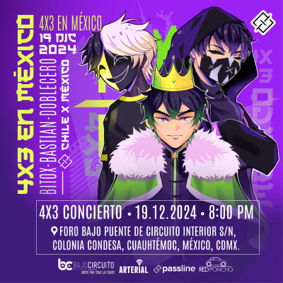 Passline - 4X3 por Primera vez en México