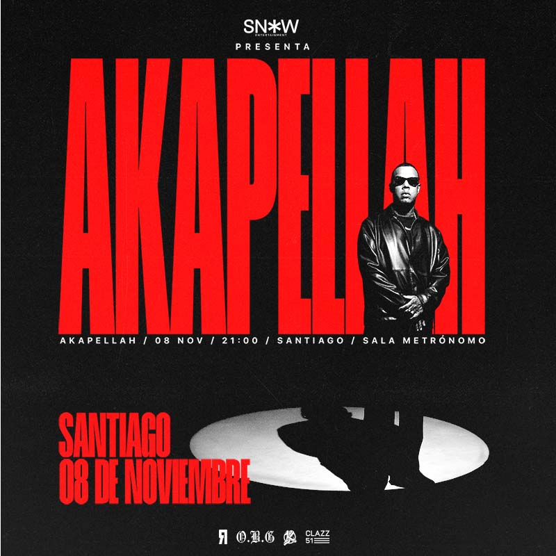 Passline - Akapellah Pneuma Tour 2025 en Santiago de Chile