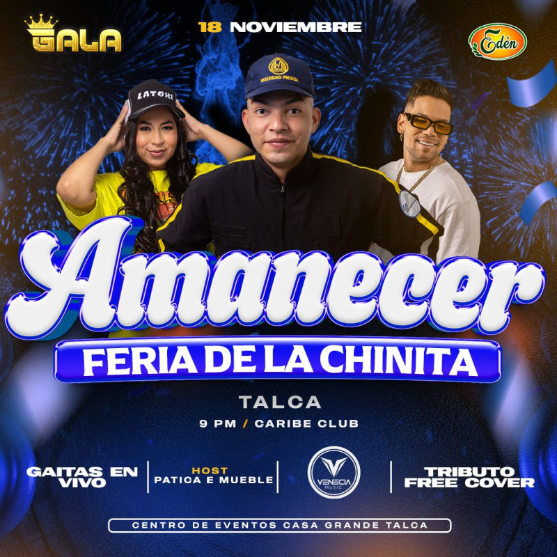 Amanecer De Feria De La Chinita 2023 Talca Passline