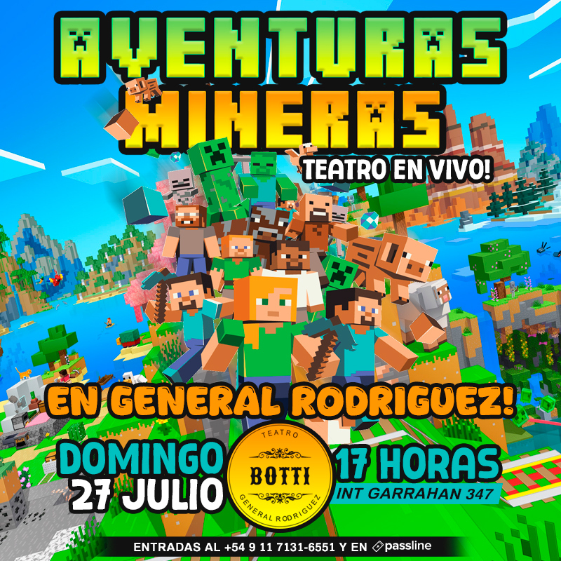 Passline - AVENTURAS MINERAS EN GRAL RODRIGUEZ