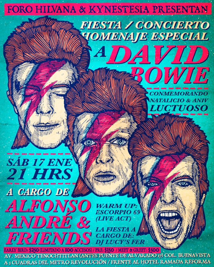 Passline - CELEBRATING DAVID BOWIE CON ALFONSO ANDRÉ & FRIENDS