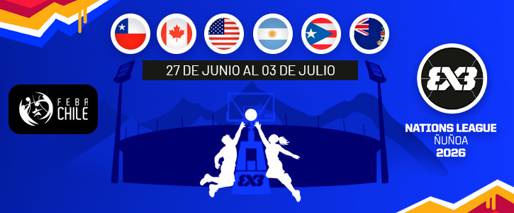 Passline - FIBA 3x3 NATIONS LEAGUE ÑUÑOA 2026 STOP 6