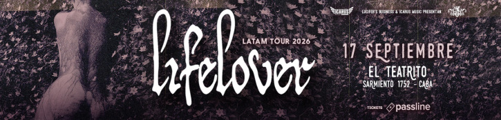 Passline - LIFELOVER - LATAM TOUR 2026