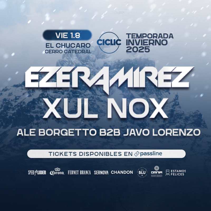 CICLIC PRESENTA: EZE RAMIREZ + XUL NOX - Passline