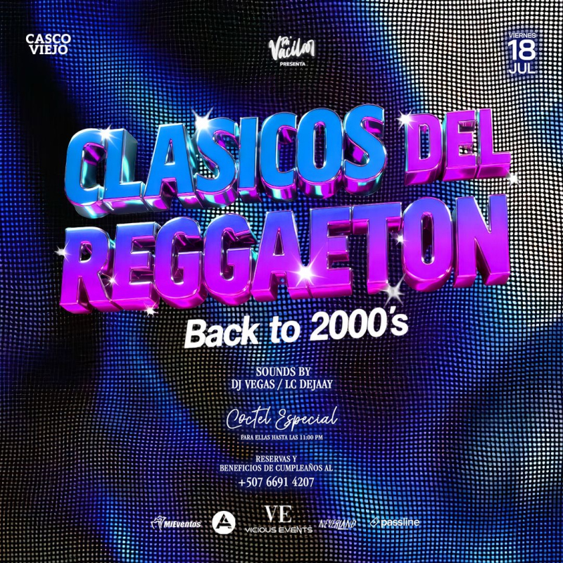 Clásicos del Reggaeton - Back To 2000s - Passline