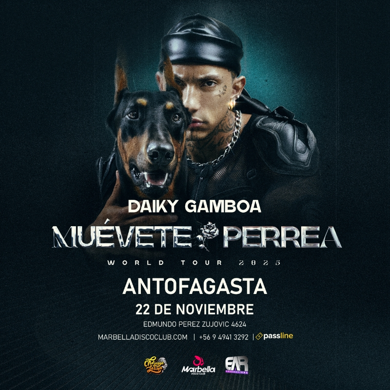 Passline - DAIKY GAMBOA MUEVETE PERREA WORLD TOUR 2025