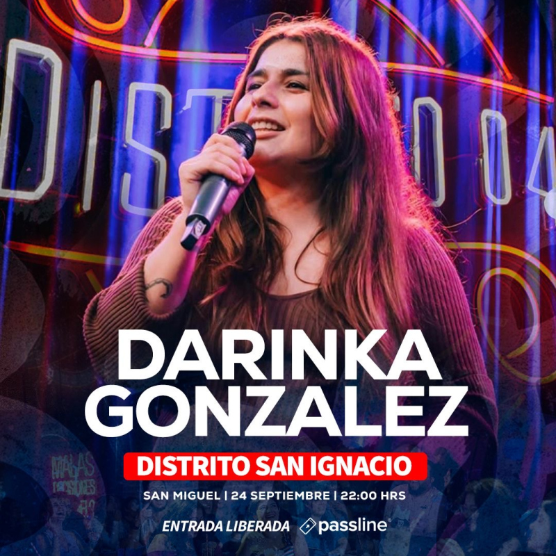 Passline - Darinka González stand up