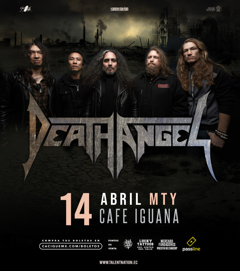 DEATH ANGEL en Monterrey - Passline
