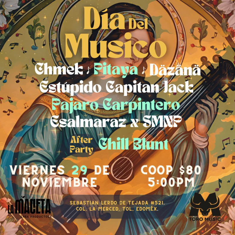 Dia del Musico en Toro Music