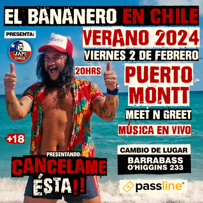 El Bananero en Puerto Montt - Passline