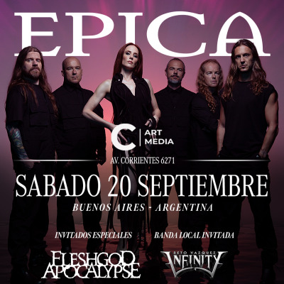 Passline - EPICA Latin America Tour 2025 - 20 de Septiembre de 2025