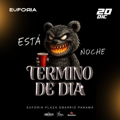 Passline - Este SÁBADO 20 DE DICIEMBRE @euforiapanama_ ESTÁ NOCHE TERMINO DE DÍA 🧸