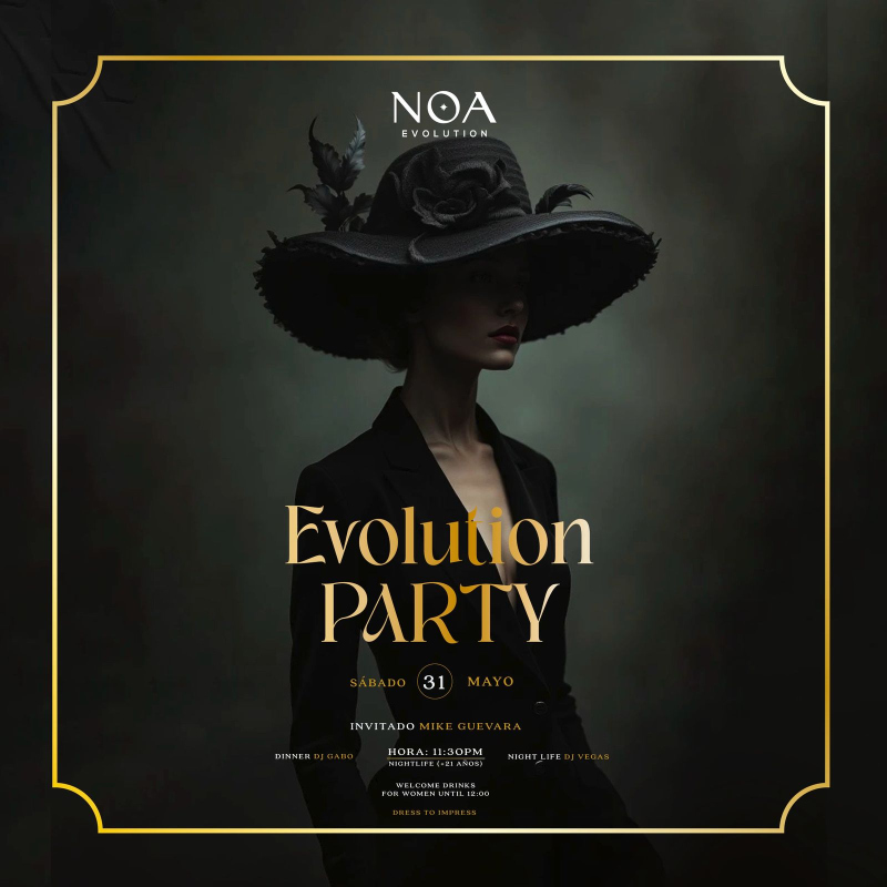 EVOLUTION PARTY – NOA Evolution 🖤 - Passline