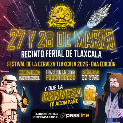 Passline - Festival de la Cerveza Tlaxcala 2026