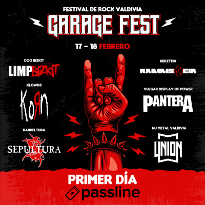 GARAGE FEST - Passline