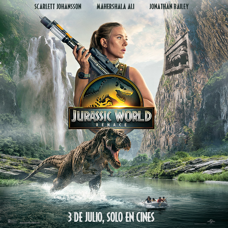 Passline - JURASSIC WORLD: RENACE, DOBLADA, MARTES 22 A LAS 19.20 HRS