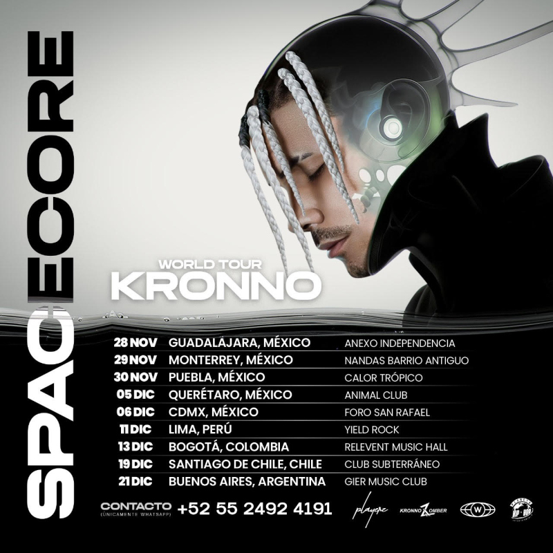 Passline - KRONNO EN PUEBLA SPACECORE TOUR LATAM 2025