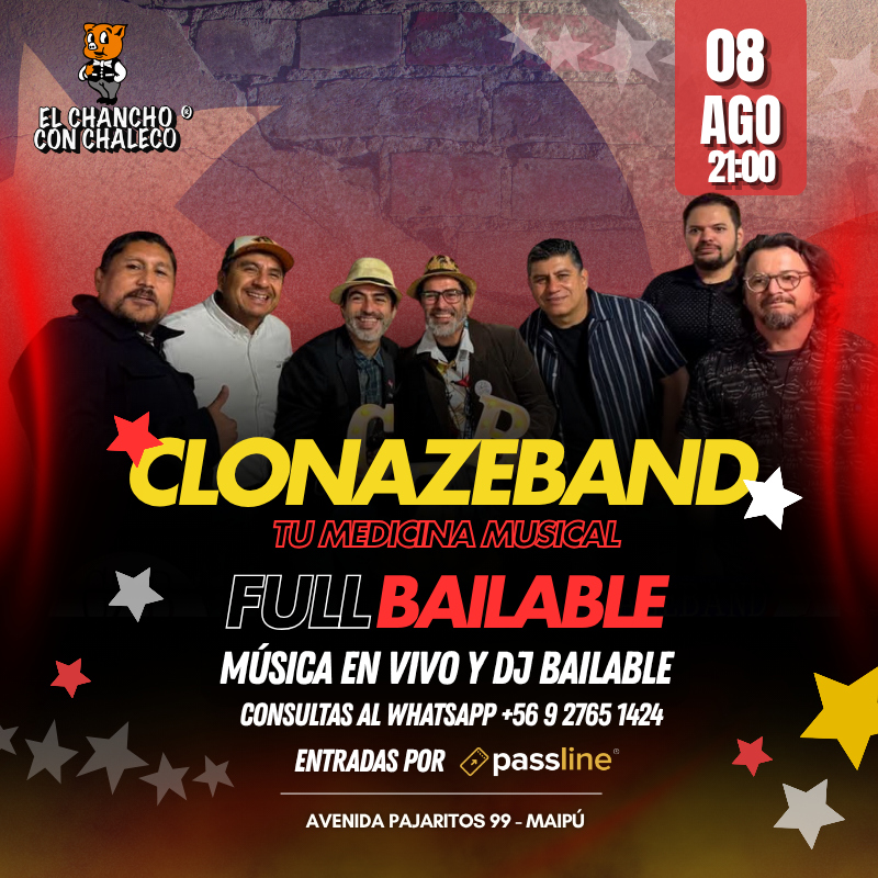 Passline - 🎉 LA CLONAZEBAND EN EL CHANCHO CON CHALECO – FULL BAILABLE🎶💃
