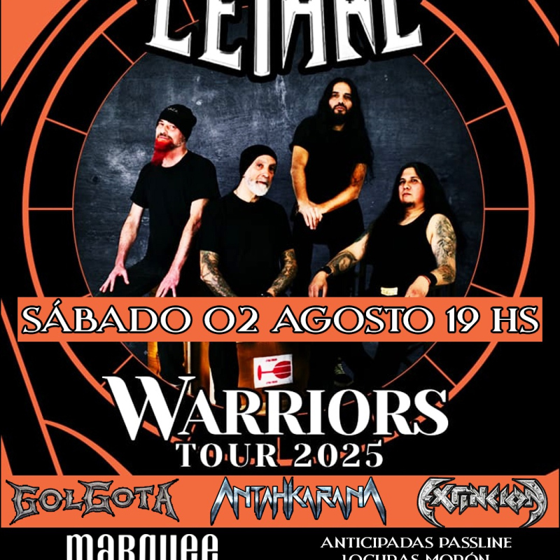 Passline - LETHAL Warriors Tour 2025