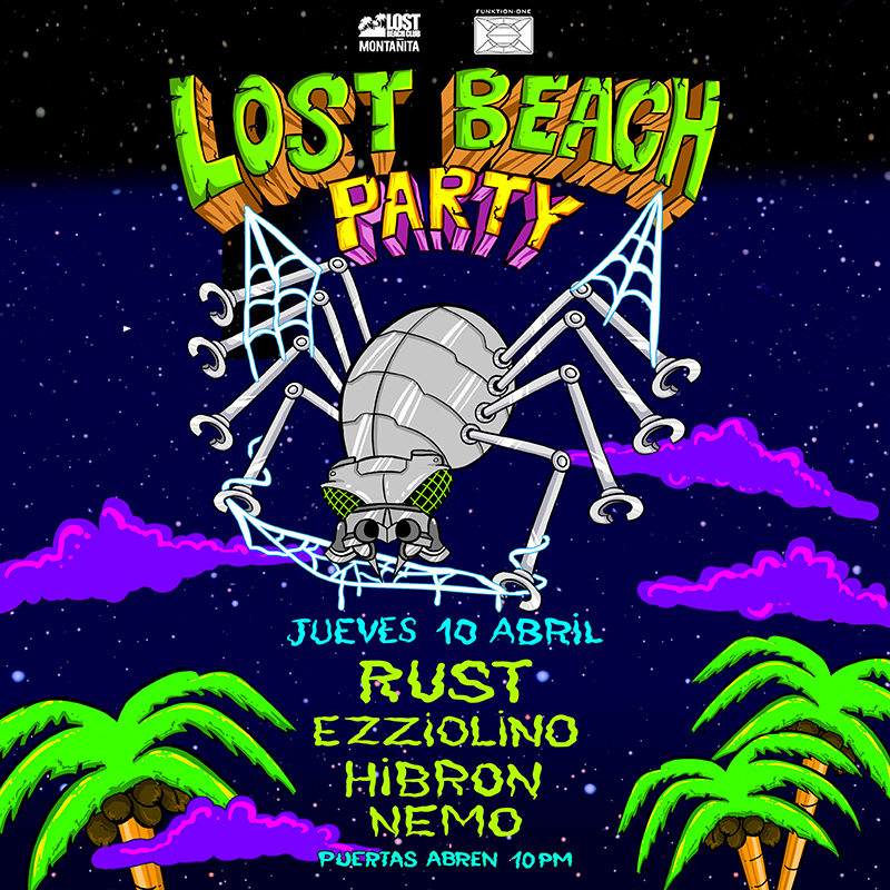 Passline - Lost Beach Party Ft. Rust, Ezziolino, Hibron, Nemo