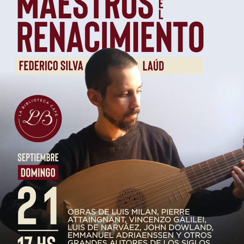 Passline - Maestros del Renacimiento. Federico Silva. Laúd