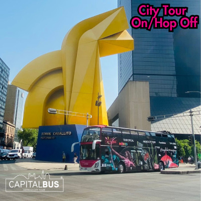 Passline - Capital Bus: Mexico City Tour Hop On / Hop Off