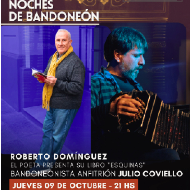 Passline - NOCHES DE BANDONEÓN Roberto Dominguez - Julio Coviello