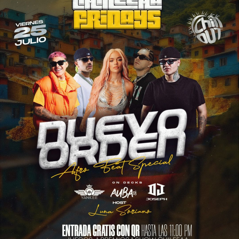 Passline - Nuevo Orden 😎 Chilea Fridays