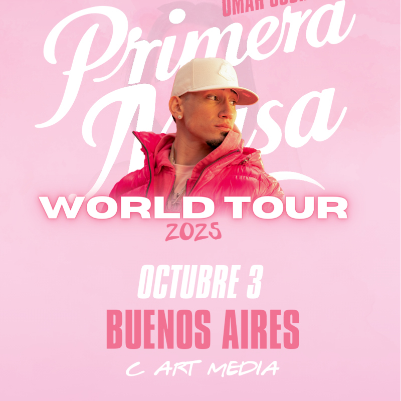 Passline - Omar Courtz en Buenos Aires - Primera Musa World Tour 2025