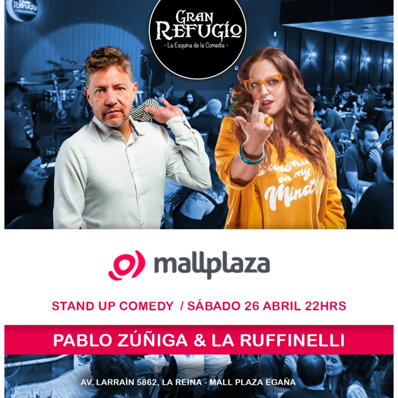 Passline - PABLO ZUÑIGA & LA RUFFINELLI | SÁBADO 26/04. | 22:00HRS HRS ...