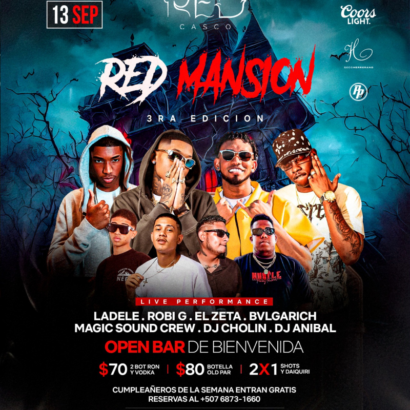 RED MANSION 3ERA EDICION - Passline
