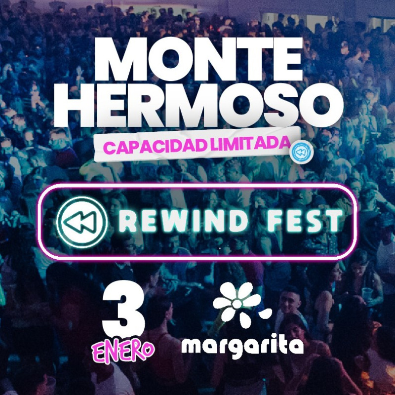 Passline - Rewind Fest en Monte Hermoso (Margarita)