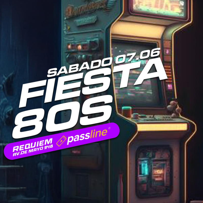 Passline - Sab 7 | 🪩🎶 Viajamos en el tiempo ! Fiesta Retro Pop 80s 90s ...