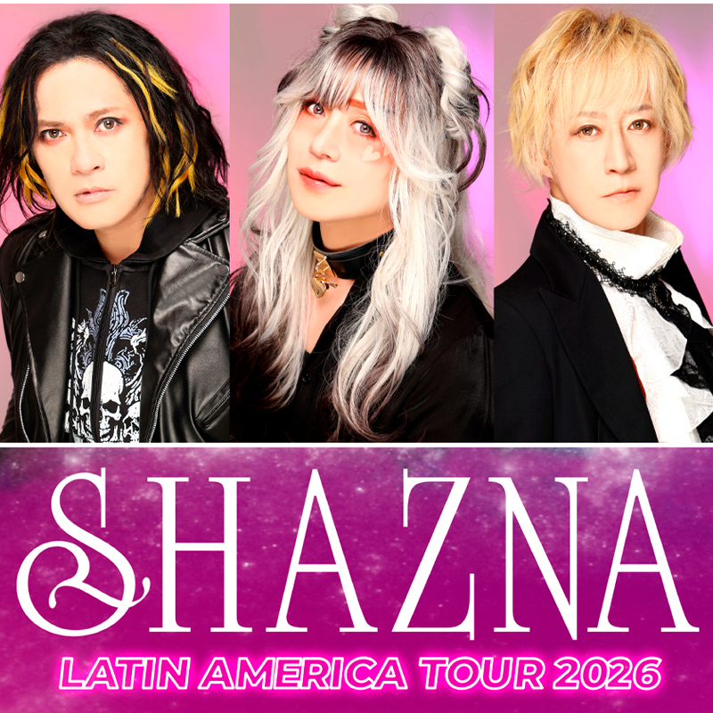 Passline - SHAZNA LATIN AMERICA TOUR 2026