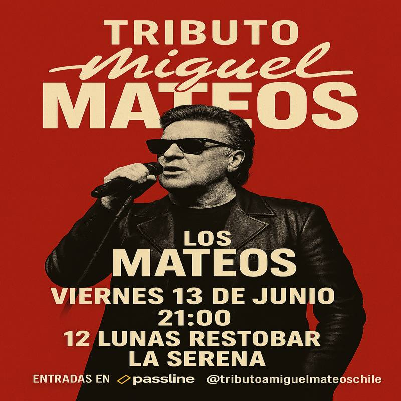 SHOW TRIBUTO A MIGUEL MATEOS 12 Lunas Restobar
