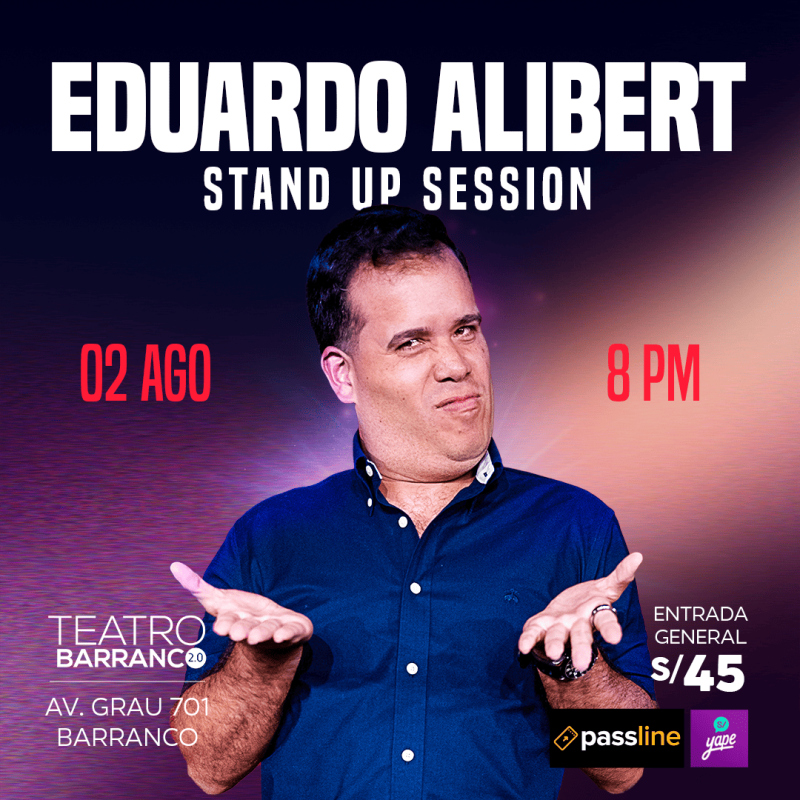 Passline - STAND UP SESSION - Eduardo Alibert
