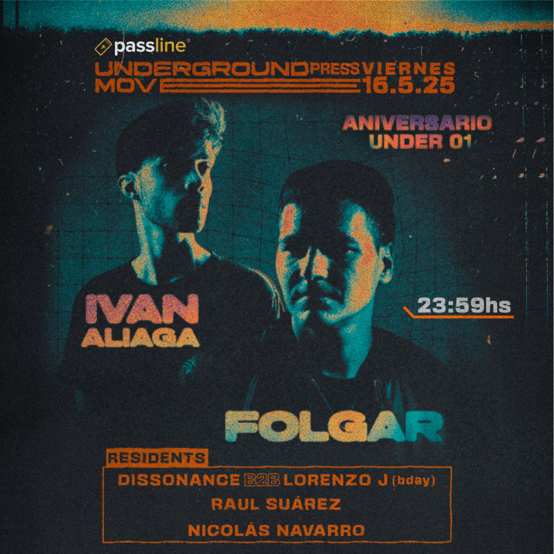 Passline - Under pres. FOLGAR x IVÁN ALIAGA