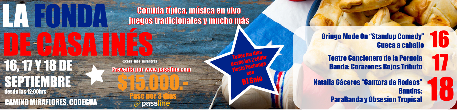 FONDA CASA INES - Passline