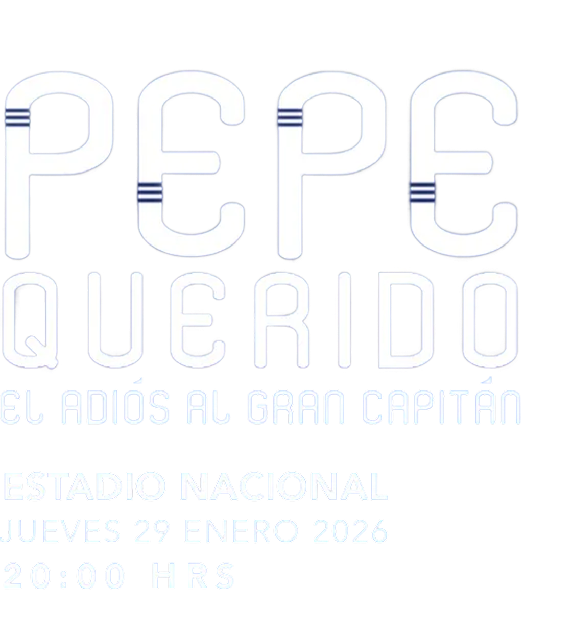 Pepe Querido, El Adios al Gran Capitan